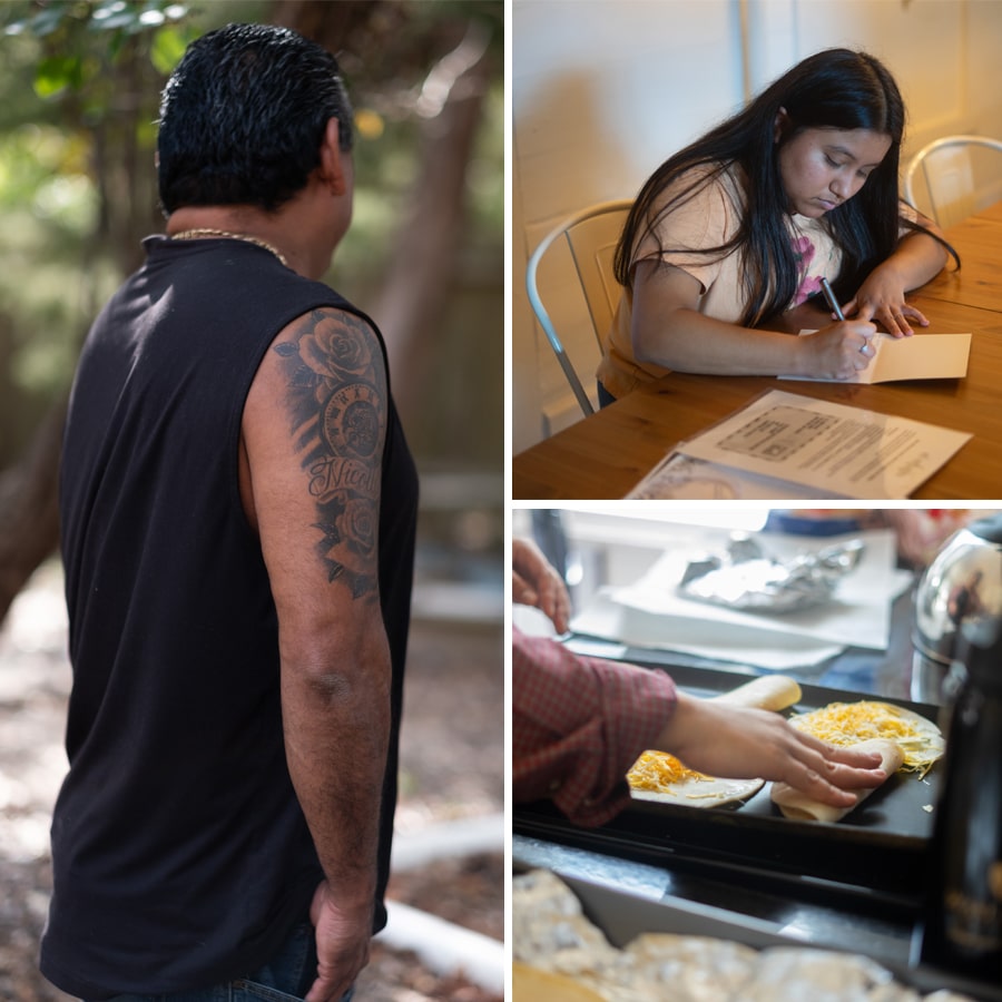 In the shadow of an immigrant detention center, a small house offers ...
